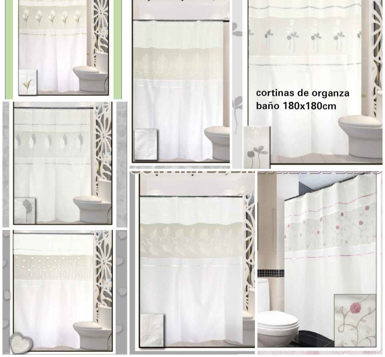 CORTINA TEFLON PREMIUN CITY - Cortinas - Baño - Productos - Mayorista ...